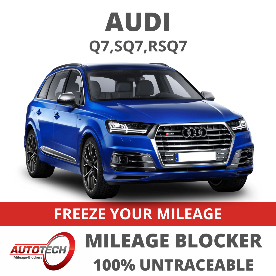 Audi Mileage Blocker - 100% Untraceable - Safe - Reliable